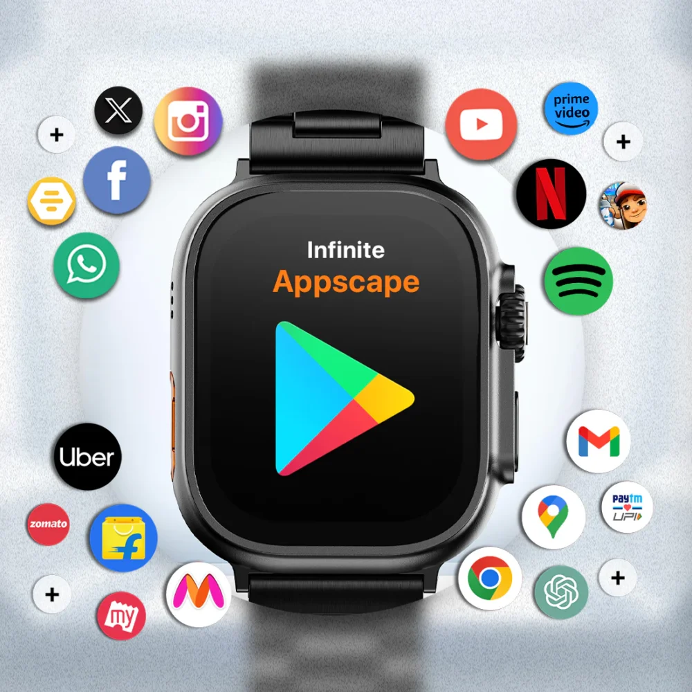 FIRE BOLTT 4G-5G Smart Watch With Sim Support (Clearance Sale ...