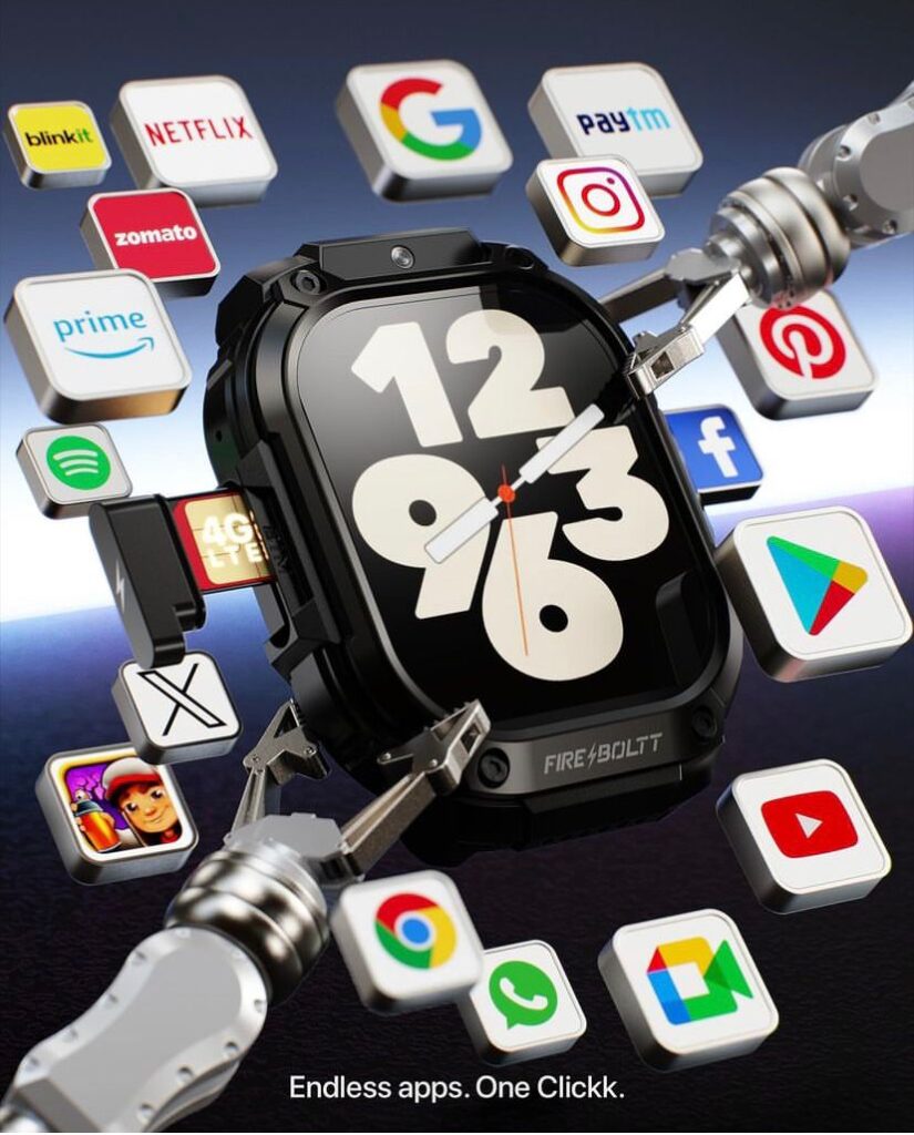 FIREBOLT 5G Sim or Camera Smart Watch (Clearance Sale ) – Shopping Velley